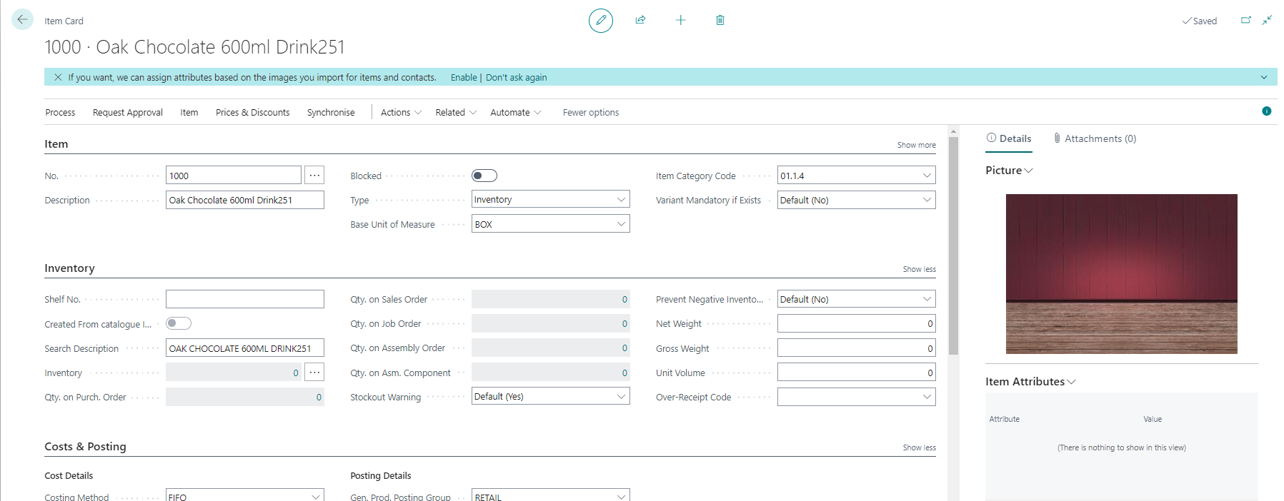 Store Business Central S Item Record Image File To Onedrive Effortlessly Using The Power Of